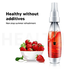 MAVIS LAVEN Soda Maker Machine Homemade Soda Fizzy Water Machine Manual Sparkling Water Machine, Soda Maker Machine,Easy to Use,Sparkling Water Hand Machine