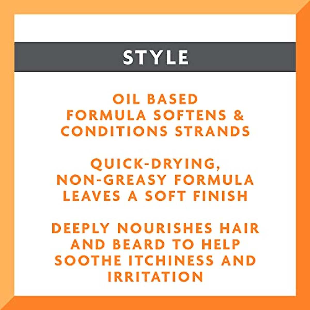 Cantu for Men Hair & Beard Oil, 3.4 fl oz (Packaging May Vary)