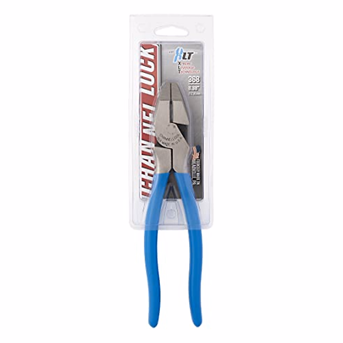Channellock GIDDS2-2464536 High Leverage Linemen's Plier, 8", Model:368