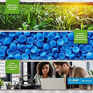 BASF Ultrafuse Premium 3D Printer PLA Filament - 2.85mm - White - 750g Spool - +/- 0.02mm Dimensional Printing Accuracy - FDM Printer Compatible Print Material - 750 Gram - 2.85 mm