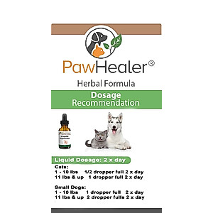 Bladder Stones/Crystals: Urinary Free The Flow: Basic Formula - Herbal Liquid Herbs for Cats & Small Dogs - 2 fl oz (59 ml) - Buy More Save More (1 Bottle)