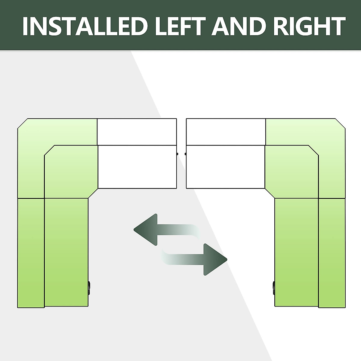 FEZIBO 75 Inch L Shaped Standing Desk with File Cabinet, Rustic Brown
