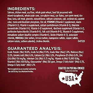 Purina ONE High Protein, Natural Dry Dog Food, True Instinct With Real Salmon & Tuna - 7.4 lb. Bag