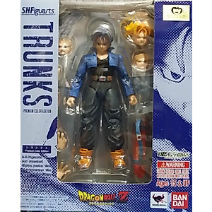 Dragon Ball Z Super Saiyan Trunks S.H.Figuarts Premium Color Ver. Action Figure