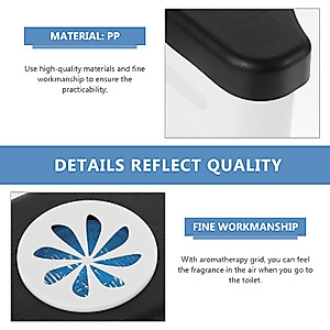 Step Stool Bathroom Footstool Foldable Toilet Stool Household Step Stool Toilet Stool Household Step Stool Potty Training Stool Foot Black