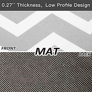 Briskdecor Kitchen Rugs and Mats Set, Absorbent Soft Non-Skid Rubber Backing Area Rugs, Sunflower Washable Floor Comfort Mats and Carpet Runner, 20 Inch x 48 Inch, Yellow