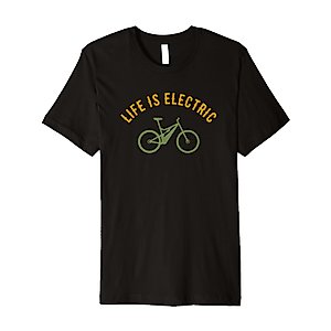 Life is Electric E-Bike Premium T-Shirt