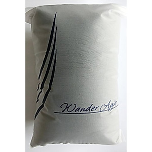 Wander Agio Womens Warm Long Shawl Winter Upset Large Scarf Pure Color Black