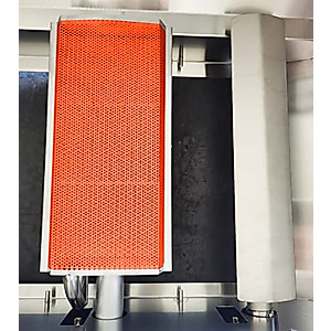 Ceramic Infrared Searing Burner Replacement for Many Gas Grills Such as Blaze Grill Lion Premium Grills, Replace 16" Cast Iron Cast Stainless Steel Burner