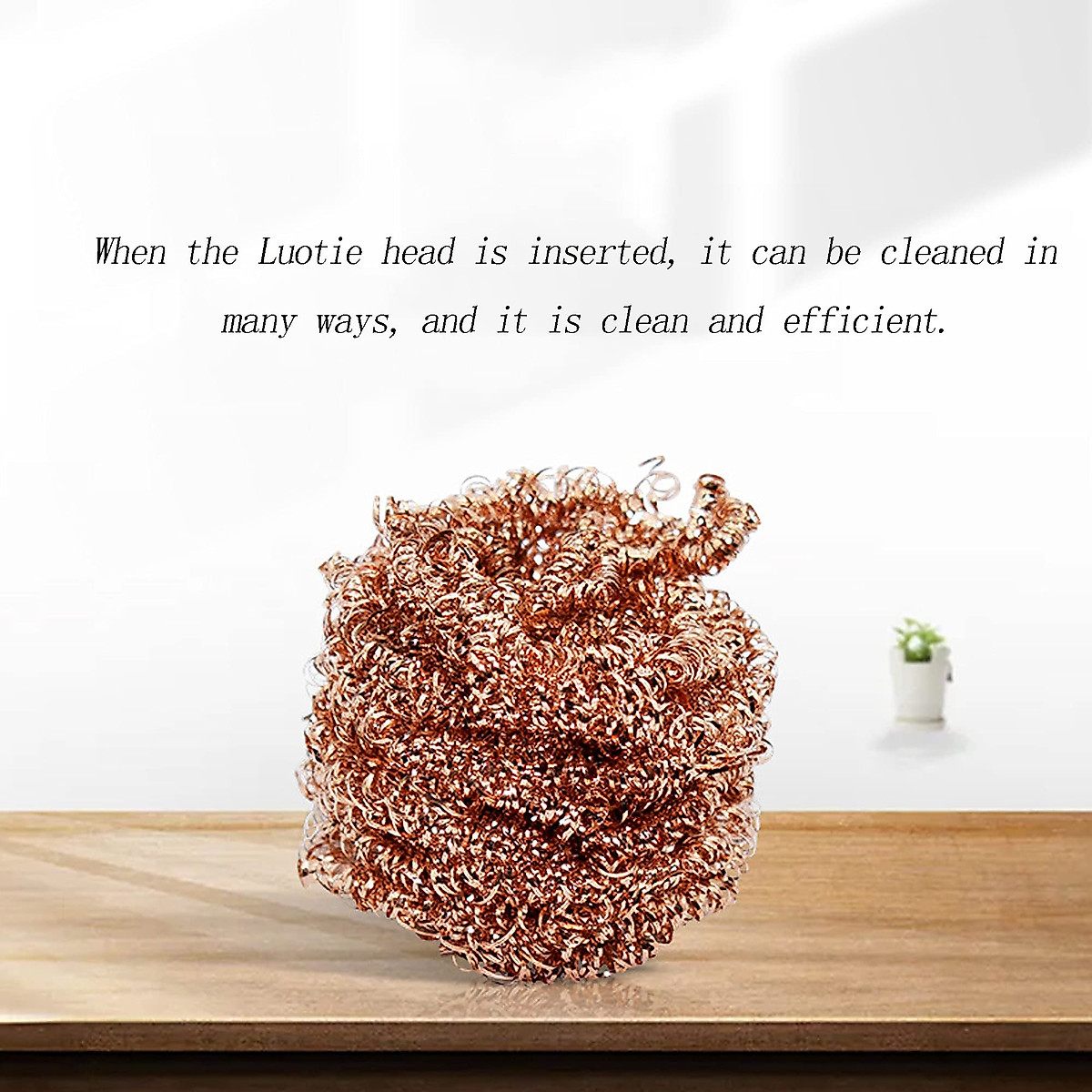 Soldering Iron Tip Cleaner,Welding Soldering Solder Tip Cleaning Wire,Soldering Brass Sponge Tip Cleaner for Cleaning Solder Irons Heads and Tips(1pcs)