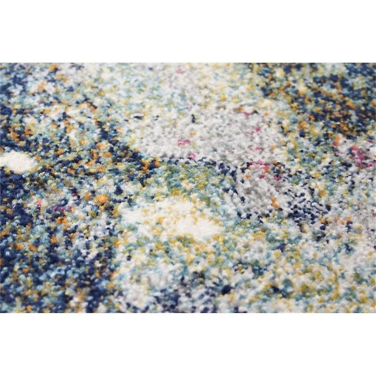 Bashian Everek Neda 7'6" x 9'6" Area Rug in Ivory and Blue