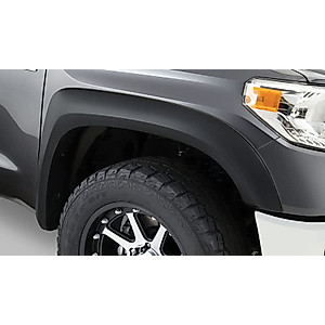 Bushwacker Extend-A-Fender Extended Front & Rear Fender Flares | 4-Piece Set, Black, Smooth Finish | 31911-11 | Fits 1995-2004 Toyota Tacoma 4WD w/ 6.2' Bed