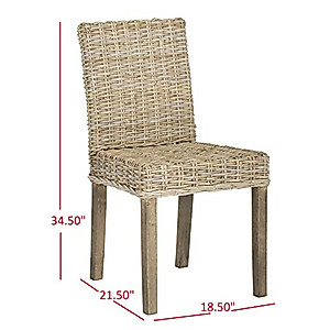 Safavieh Home Collection Grove Natural Dining Chair (Set of 2)