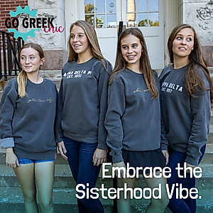 Kappa Alpha Theta Est. 1870 Sweatshirt - (Medium)