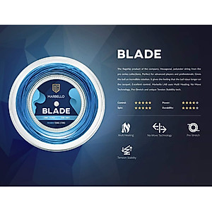 Marbello Blade 1.30 mm /16G (200 m / 660 ft Reel) - Tennis Racket Strings