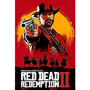 CINEMAFLIX Red Dead Redemption II - Video Game Poster - Measures 16 x 24 inches