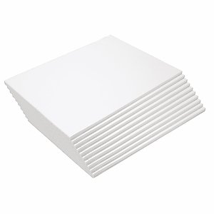 Construction Paper, White, 9 inches x 12 inches, 500 Sheets. Heavyweight Construction Paper, Crafts, Art, Kids Art, Painting, Coloring, Drawing, Creating, Paper, Art Project, All Purpose Paper