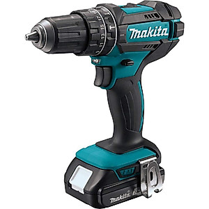Makita XPH10R 18V Compact Lithium-Ion Cordless Hammer Driver-Drill Kit (2 Amp), 1/2"