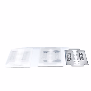 100 Personna Platinum Double Edge Blades- Safety Razor - Double Edge Razor Blades - Personna Razor Blades