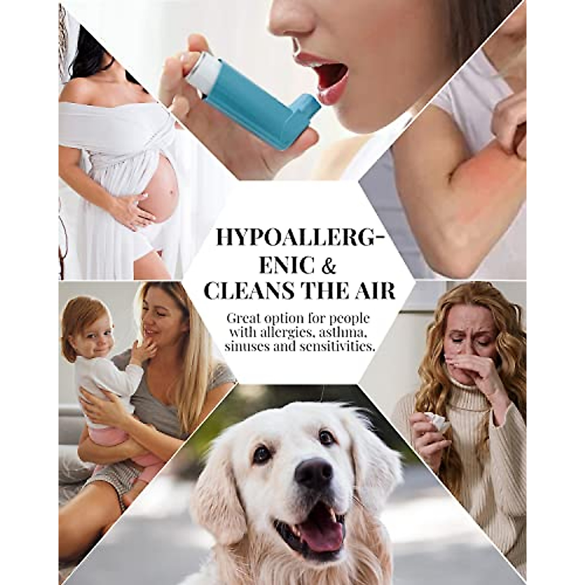 Veda Tinda Scent Candles for Home Scented, Lavender Vanilla Clove Jasmine Natural Beeswax Aromatherapy Glass Jar Candles for Relaxing, Candles Gifts Set for Women, 4-Pack Up 80 Hours Long Lasting