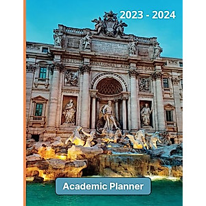 Academic planner 2023 - 2024: Rome Italia Theme