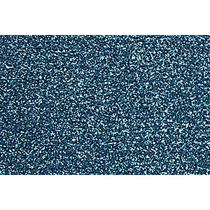 Cricut Glitter Iron On Vinyl Sheets, 12" x 19", DIY Supplies, HTV Rolls - Aqua