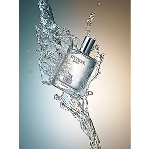 Stetson Spirit - Cologne Spray for Men - Woody, Earthy, and Casual Aroma with Fragrance Notes of Mandarin Leaf, Clary Sage, and Warm Amber- 1.7 Fl Oz