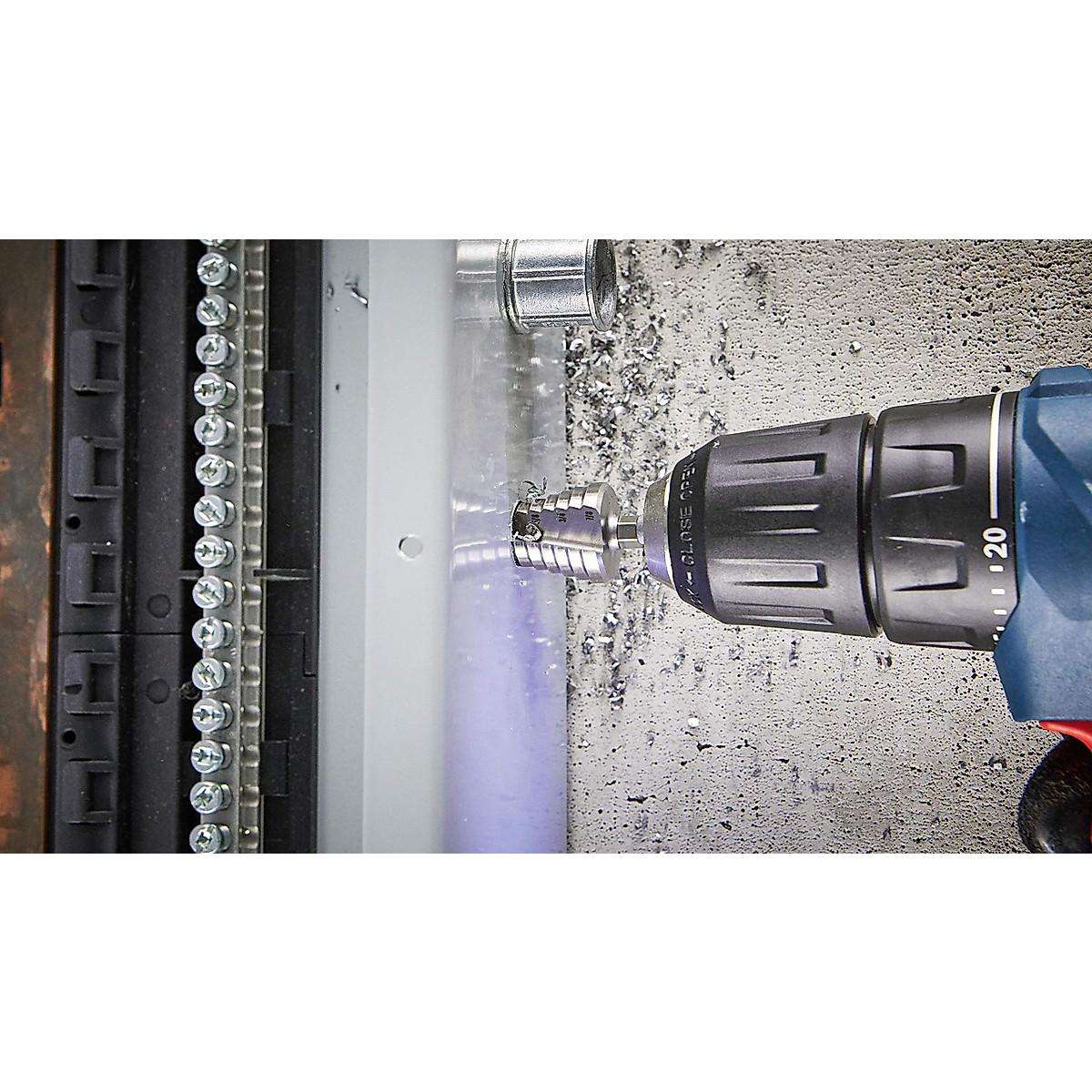 Bosch IMSDC6 3/16 In. to 1/2 In. High-Speed Steel Turbo Impact Step Drill Bit