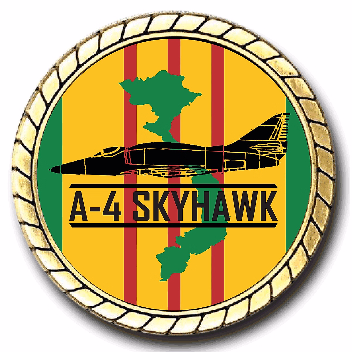A-4 Skyhawk Vietnam US Navy Challenge Coin