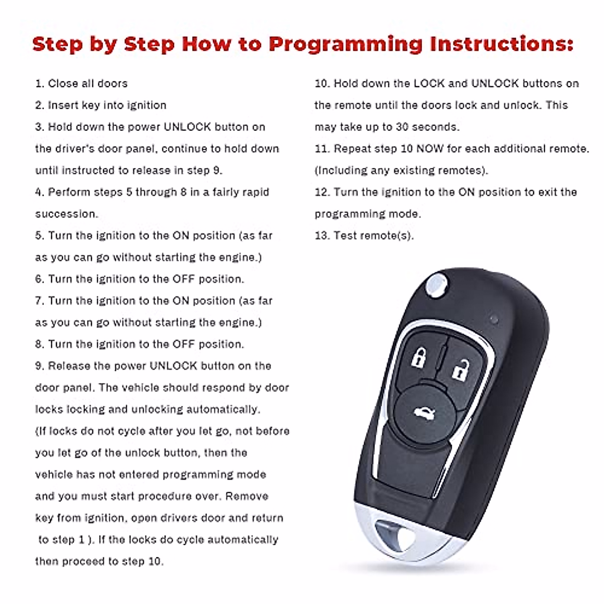 Keymall Upgraded Car Key Fob Keyless Entry Remote for Chevy Tahoe Silverado Suburban Avalanche Equinox SSR/GMC Sierra Yukon/Cadillac Escalade/Hummer H2/Pontiac Torrent/Saturn Vue 2003-2006 FCC LHJ011