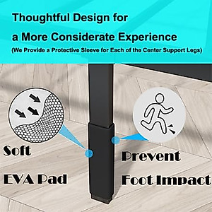 HOMWAYART Cheap Base De Camas Twin Size,Black Metal Heavy Duty Kids Twin Platform Bed Frame,Double Mattress Frame,Tall Spaces Storage,No Box Spring Required.