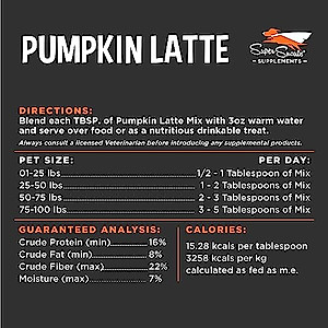 Diggin's Your Dog Super Snouts Pumpkin Latte Digestive Supplement for Dogs and Cats, 5 Ounce - Antibiotic Free, Maintains Healthy Gut, Promotes Stool Consistency
