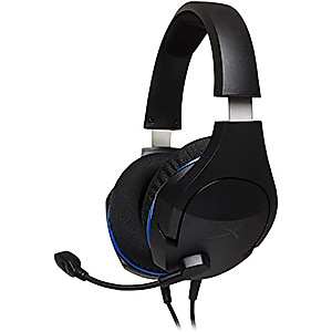 HyperX Cloud Stinger Core - Gaming Headset for PlayStation 4 and 5, Over-Ear Wired Headset with Mic, Passive Noise Cancelling, Immersive In-Game Audio, In-Line Audio Control, Black