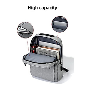 xiaoyidan Laptop Backpack Unisex Travel Bag Business Computer Backpacks Casual Hiking Pack (Gray)