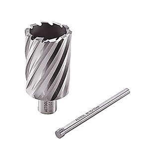 ACTOOL 1-11/16" Diameter × 2" Depth of Cut HSS ANNULAR Cutter with 3/4'' Weldon Shank