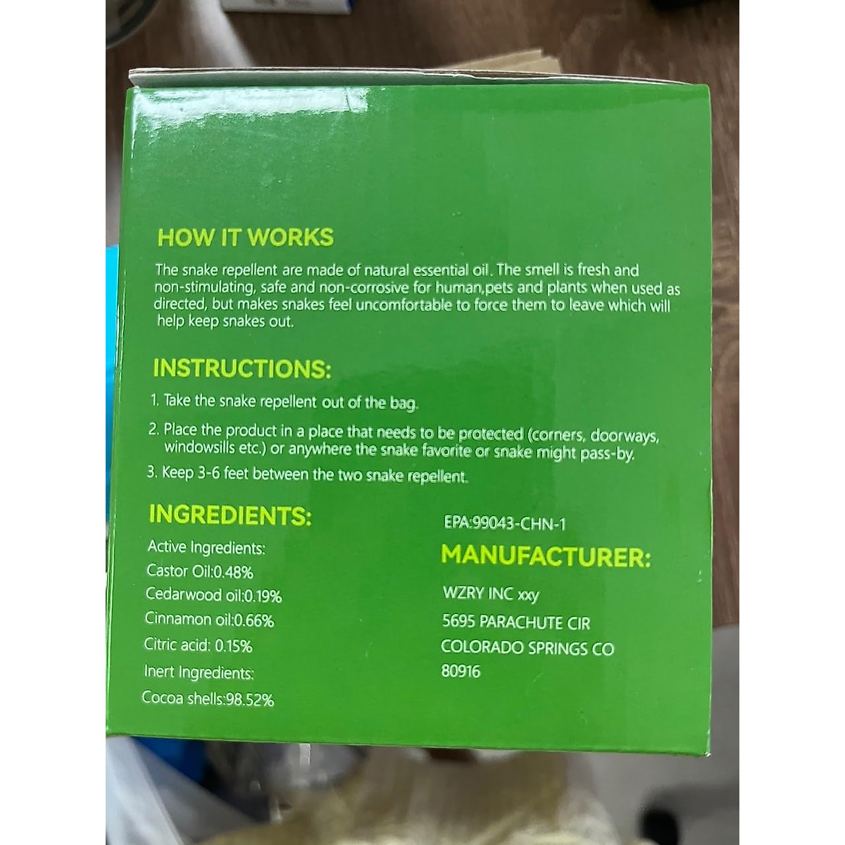 12 Pack Powerful Snake Repellent for Yard, Natural Snake Away Repellent for Indoor Outdoors Lawn Garden Camping, Mouse Repellent, Squirrel Repellent, Rats Repellent