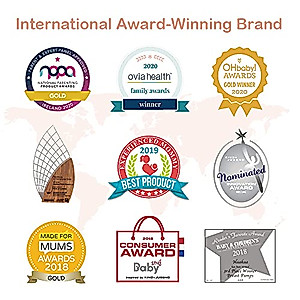 haakaa Manual Breast Pump Petal Silicone Breast Pump Breastfeeding Essentials, Flat Base Stand Firmly (7oz/200ml, New Version)