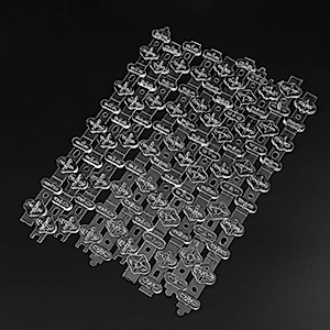 Cabilock 2. 5M Anti Pigeon Spikes Multi Purpose Fence Roof Mailbox Window Bird Pigeon Prof Spike Rodent Deterrent Spike Device for Home Garden