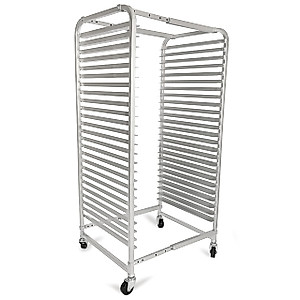 Kojem 6 Pcs 25-Tier Adjustable Screen Printing Rack Aluminum Drying Rack 25 Screen Capacity Paint Drying Rack