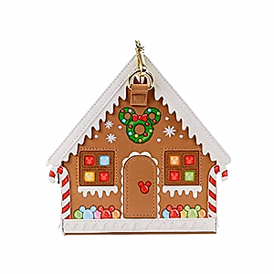 Loungefly Stitch Shoppe Minnie Gingerbread House Bag Standard