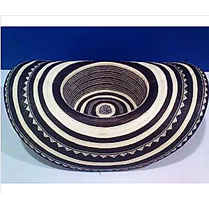 col-p Colombian Hat Sombrero Sinuano 21 Vueltas Made by Colombian Artisans White