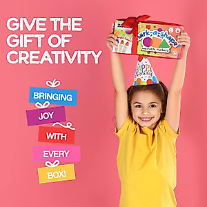 Shape Dot Markers | Different Shape Daubers | 8-pack Washable Dot Markers for Toddlers | Kids Dot Art | Toddler Arts and Crafts | Paint Dotters for Kids, | Bingo Markers | Dot Markers | Dot Art