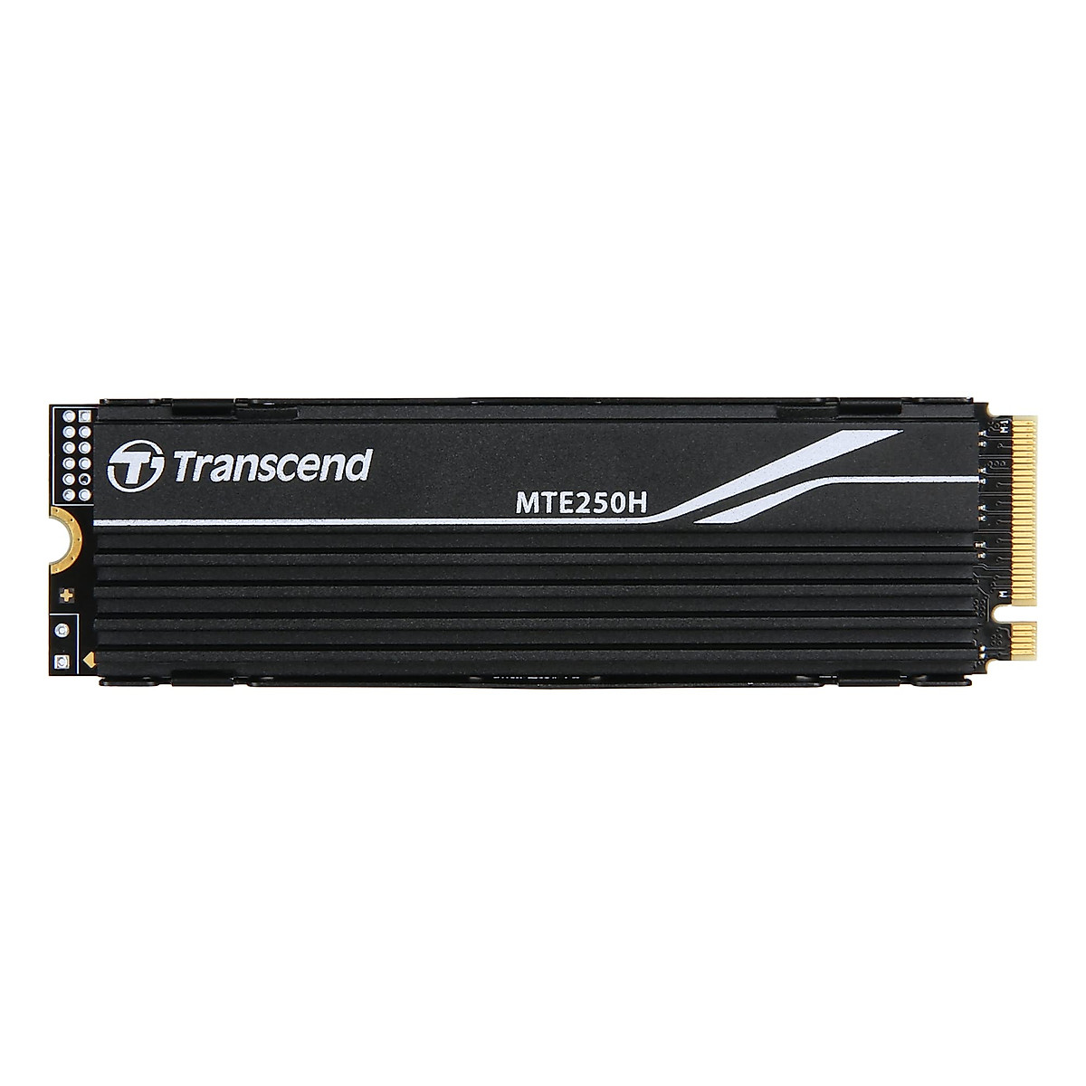 Transcend TS1TMTE250H 1TB M.2 PCIe Gen4x4 2280 NVMe Internal Gaming SSD Solid State Drive with Aluminum Heatsink and Speeds up to 7,200MB/s, Compatible with Sony PlayStation 5