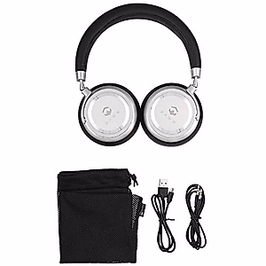 Paww SoulSound 2 Headphones - Over Ear Bluetooth Wireless Headphones - Bass Boost Button - 17 Hours Playtime - Foldable - Modern Fashion & Sound Quality Combined - for Enthusiasts & Audiophiles