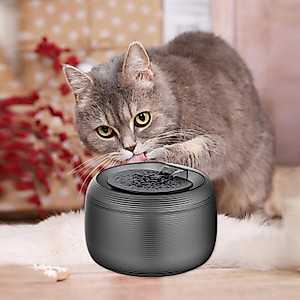 SAMANIJA 12-Pack Cat Water Fountain Filter Replacement, Compatible with Nugget 84oz/2.5L Pet Fountain