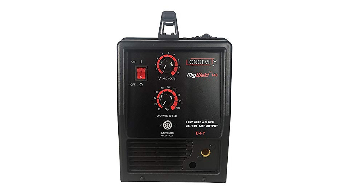 LONGEVITY MIGWELD 140 Welder: Portable & Versatile Welding