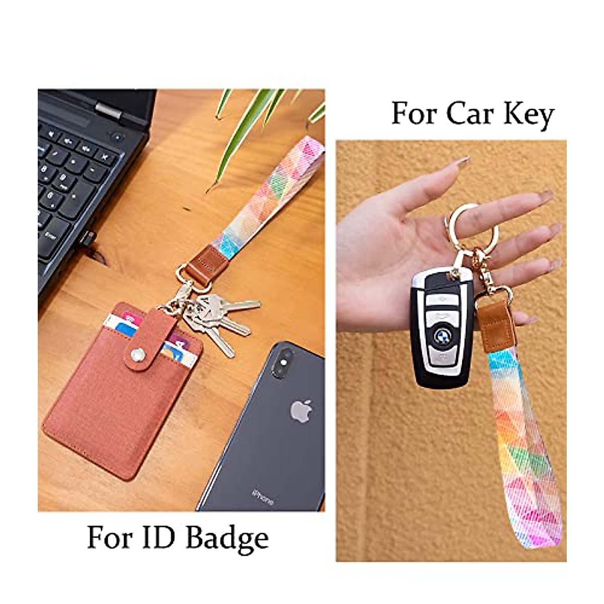 QMEET key Phone Lanyard,phone wristlet,phone lanyard for women,1× Adjustable Neck Strap, and styles for Lanyard.