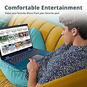 Gateway Newest 11.6” HD 2-in-1 Convertible Touchscreen Student Laptop, Intel Celeron N4020, 4GB RAM, 64GB SSD, Webcam, THX Audio, Wi-Fi, Mini HDMI, 1 Year Office 365, Blue, Win10, 32GB USB Card