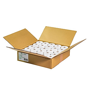 EcoChit Phenol-Free Thermal Receipt Paper Rolls, 3 1/8" x 200', Pre-Printed Eco-Friendly Message, Every Case Plants Two Trees, Case of 25