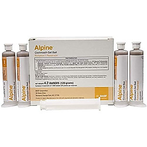 BASF 791899 Alpine Rotation 1 Cockroach Gel, 4 Tubes